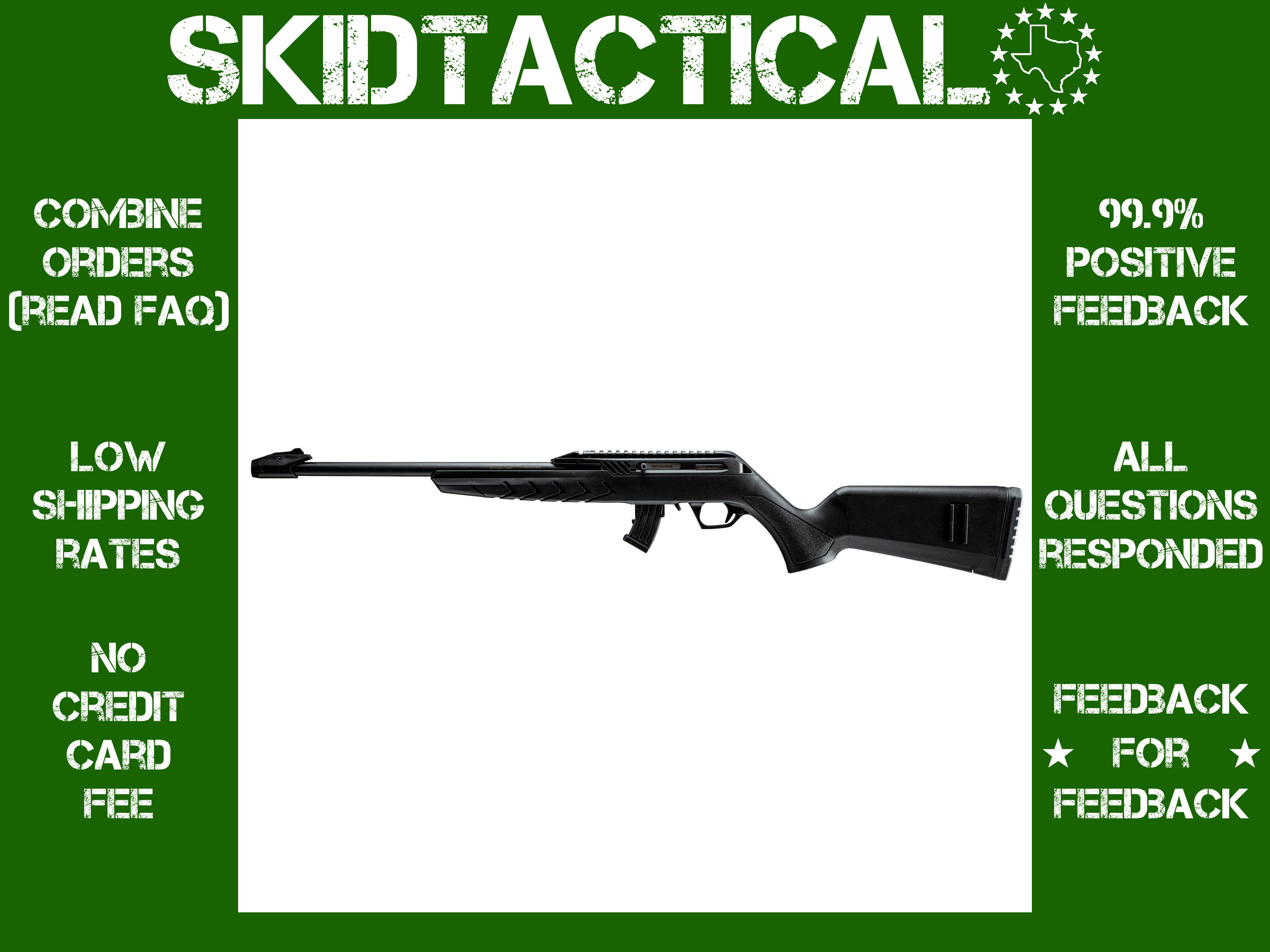 Armscor TM22 Rifle 18" 22 LR 10rd - Black - Semi Auto Rifles at ...