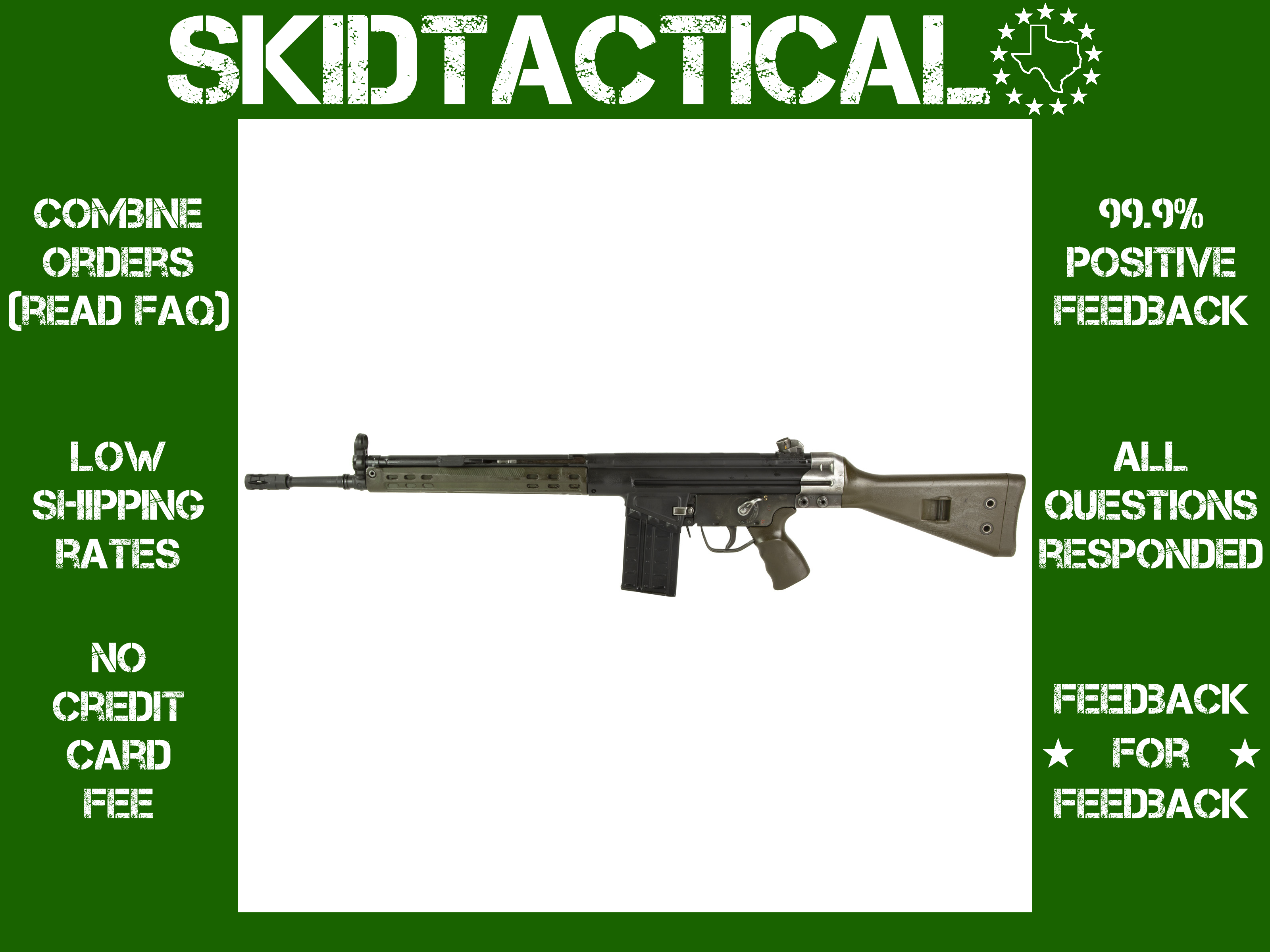 Century Arms CA-3 AK 18" 7.62 NATO 20rd - Black, Olive Drab Green ...
