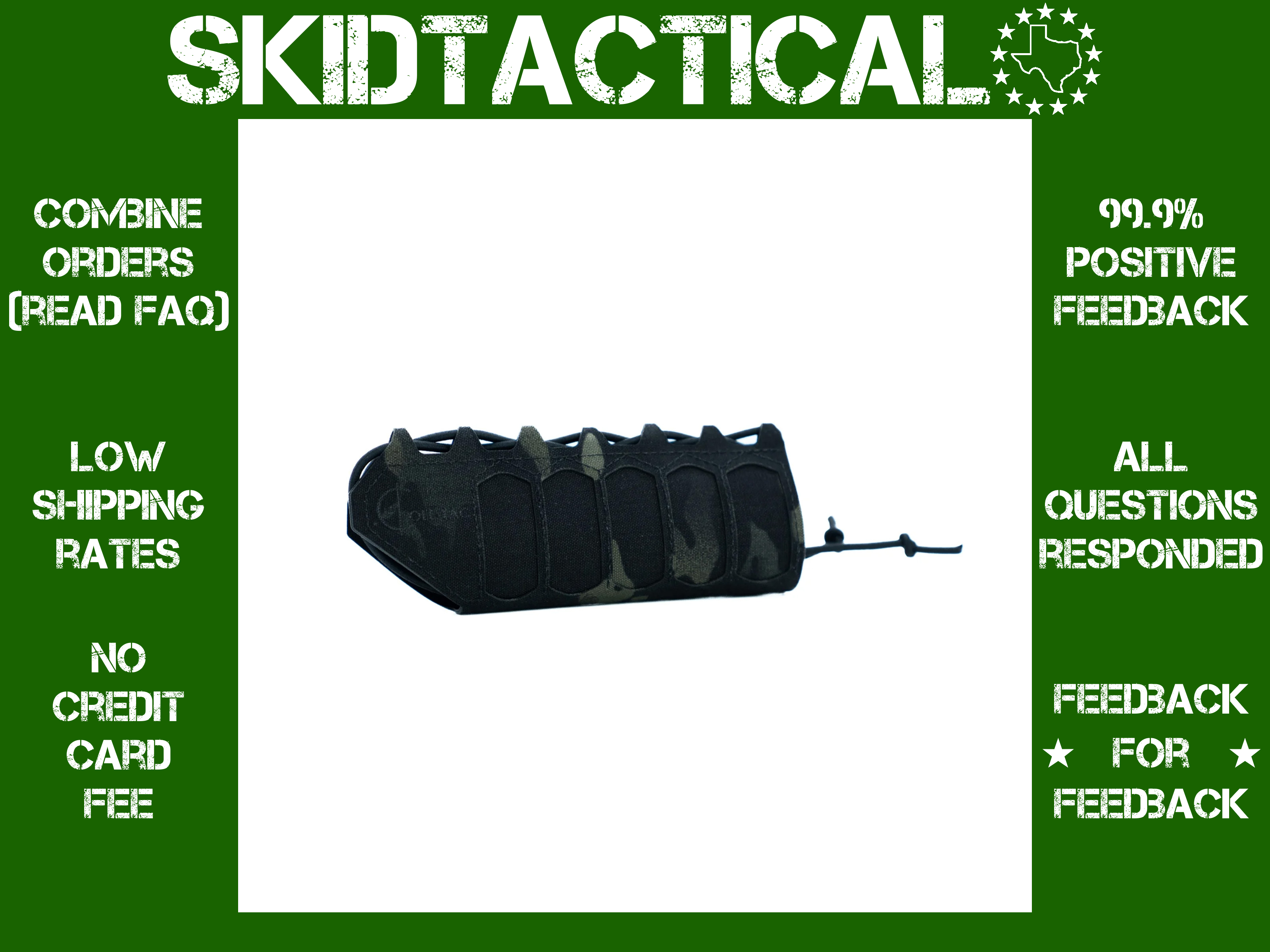 Cole-TAC AR-15 SD Handguard Wrap Accessory 6.5" - MultiCam Black ...