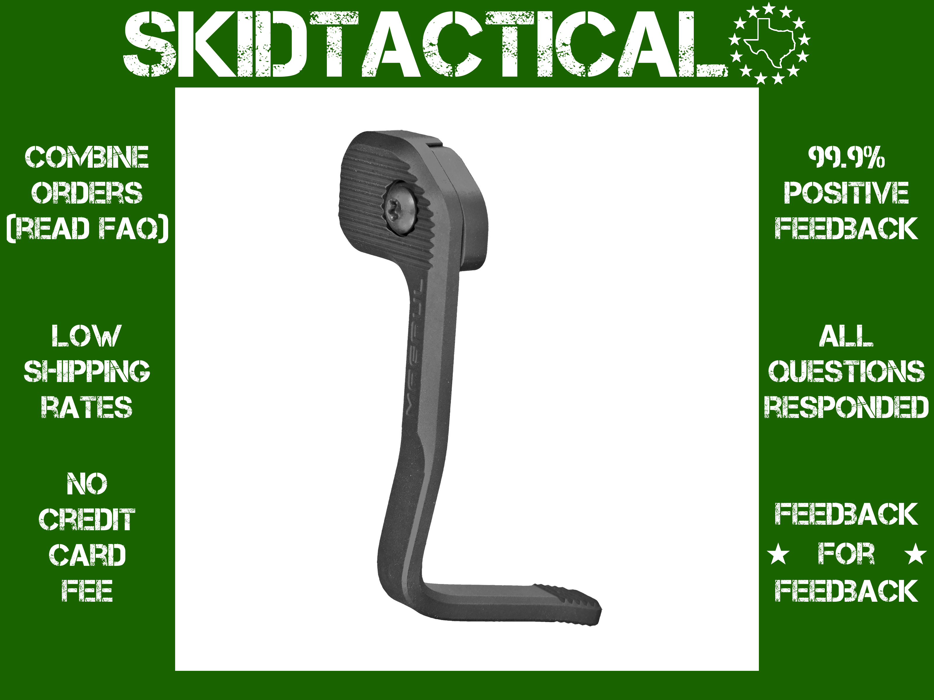 Magpul B.A.D. Lever - Battery Assist Device - AR15/M4 - Other Rifle ...