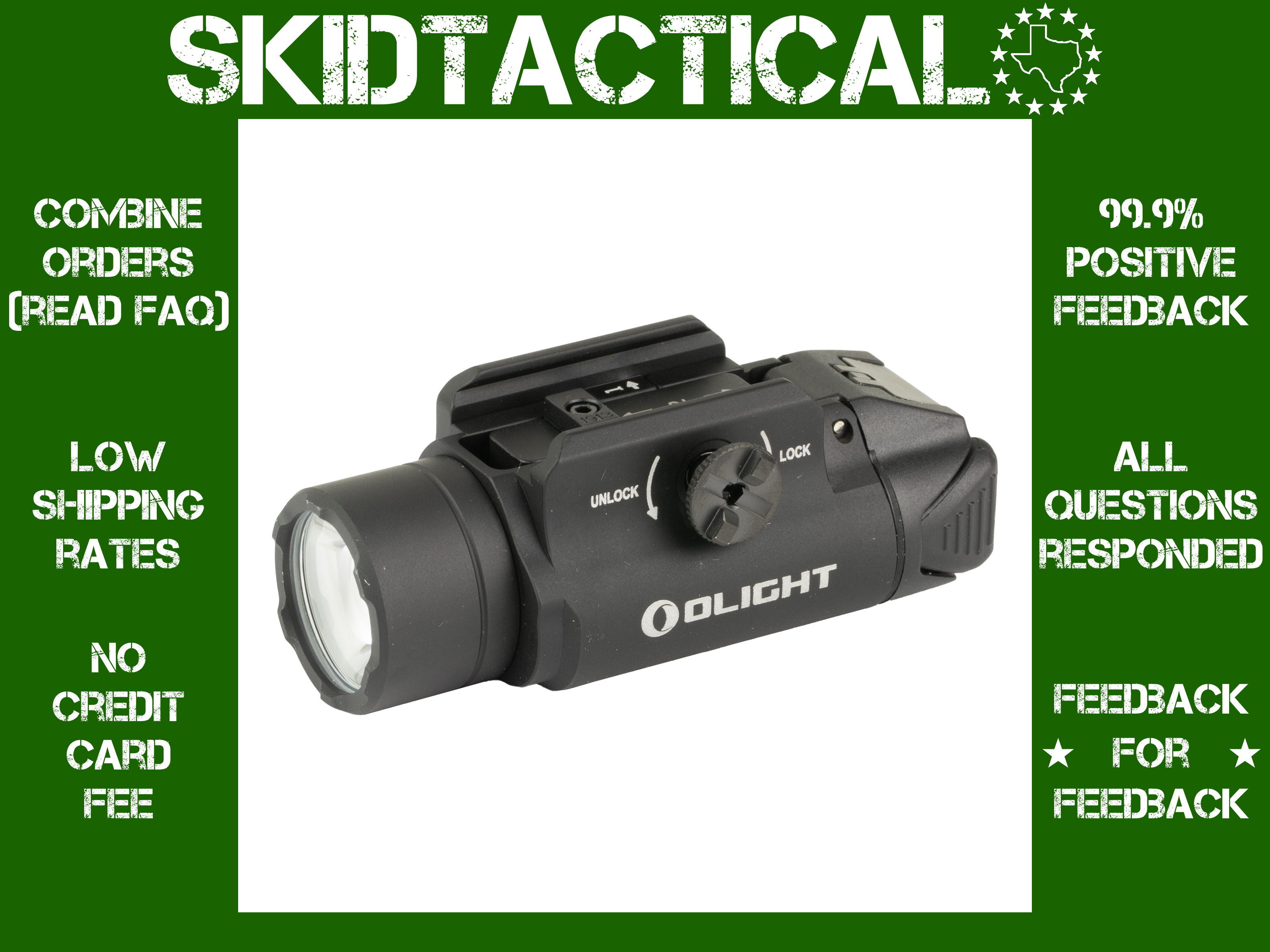 Olight PL-3S Weaponlight - Black - Weapon Lights at GunBroker.com ...