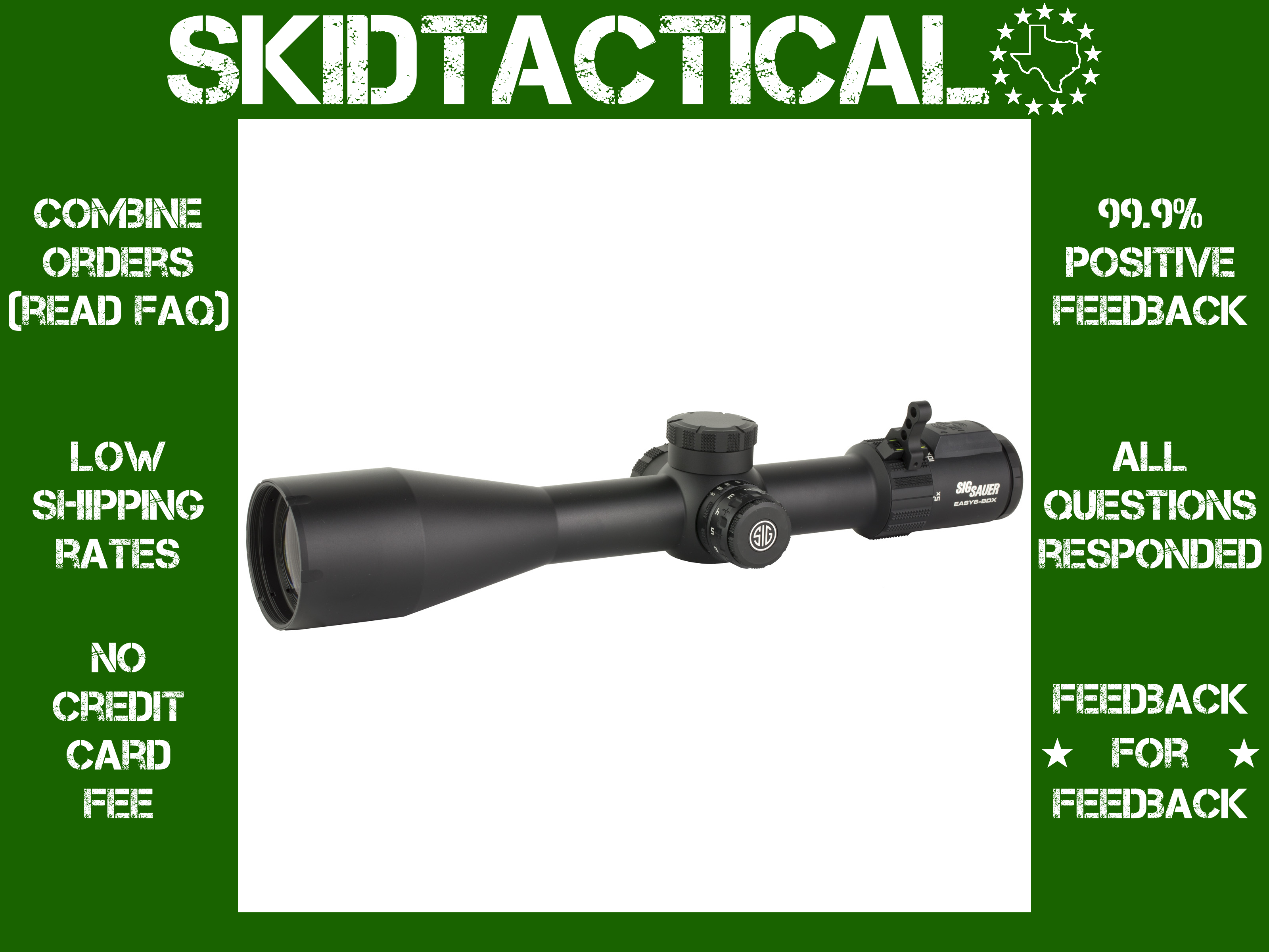 Sig Sauer EASY6-BDX BDX DIGITAL DEV-L BALLISTIC RETICLE W/ 194 LEDS 5 ...