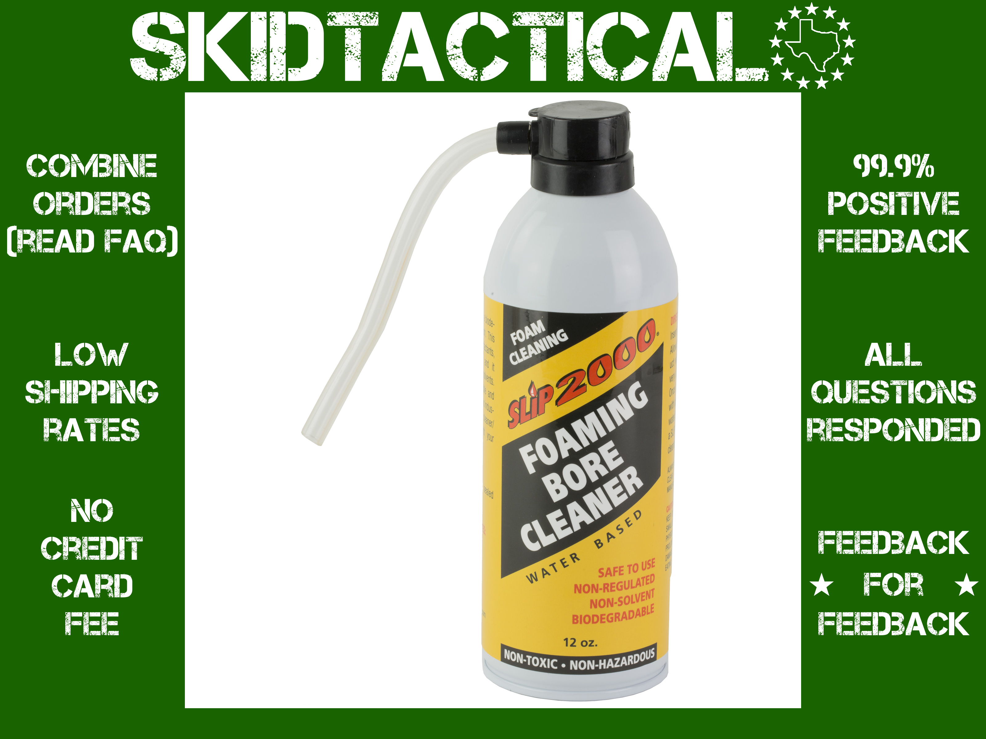 Slip 2000 725 Foaming Bore Cleaner Liquid 12oz - Gun Cleaning Kits ...