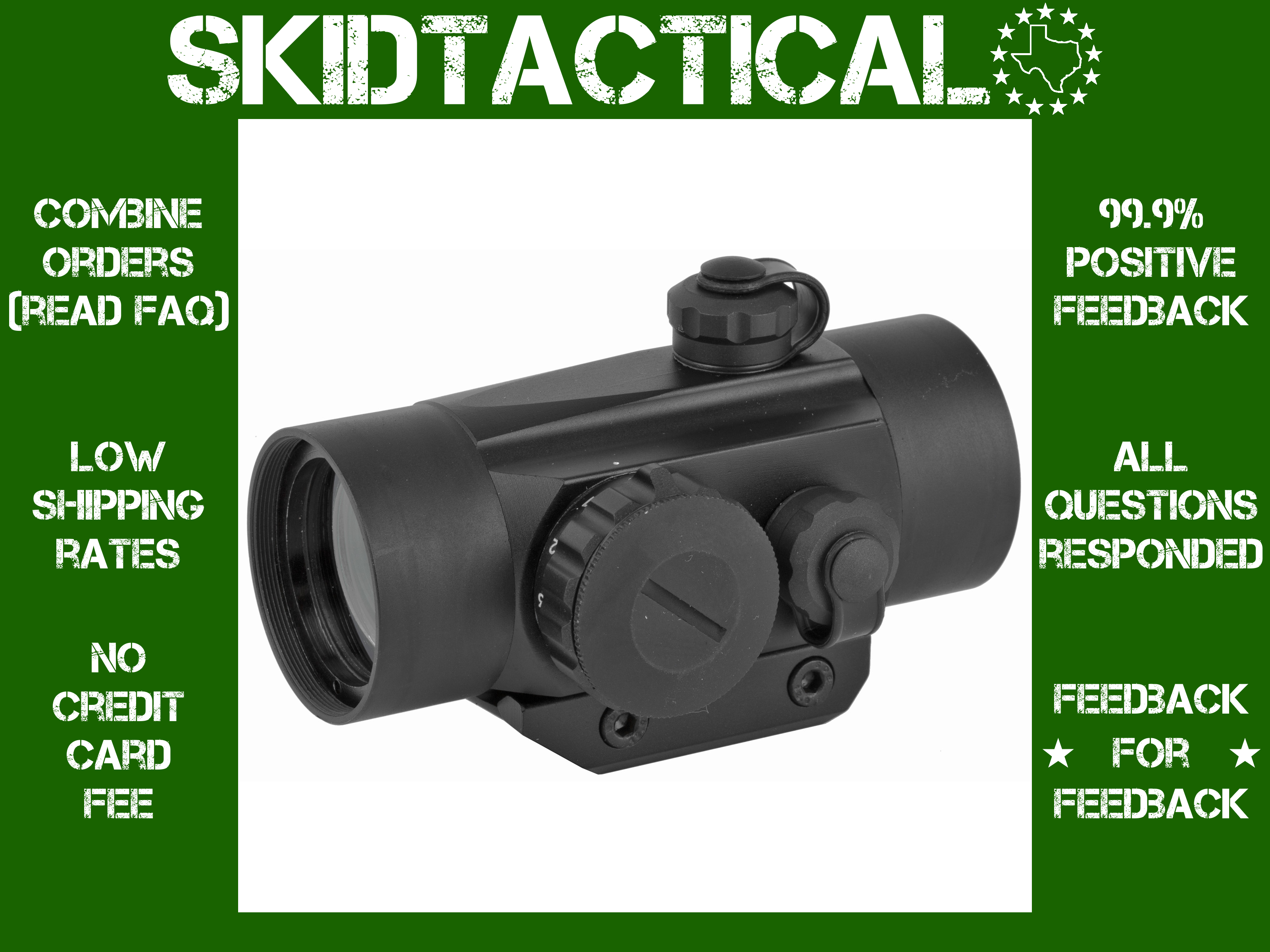TRUGLO Red Dot 1X 30mm - Black - Red Dots & Holo Sights at GunBroker ...