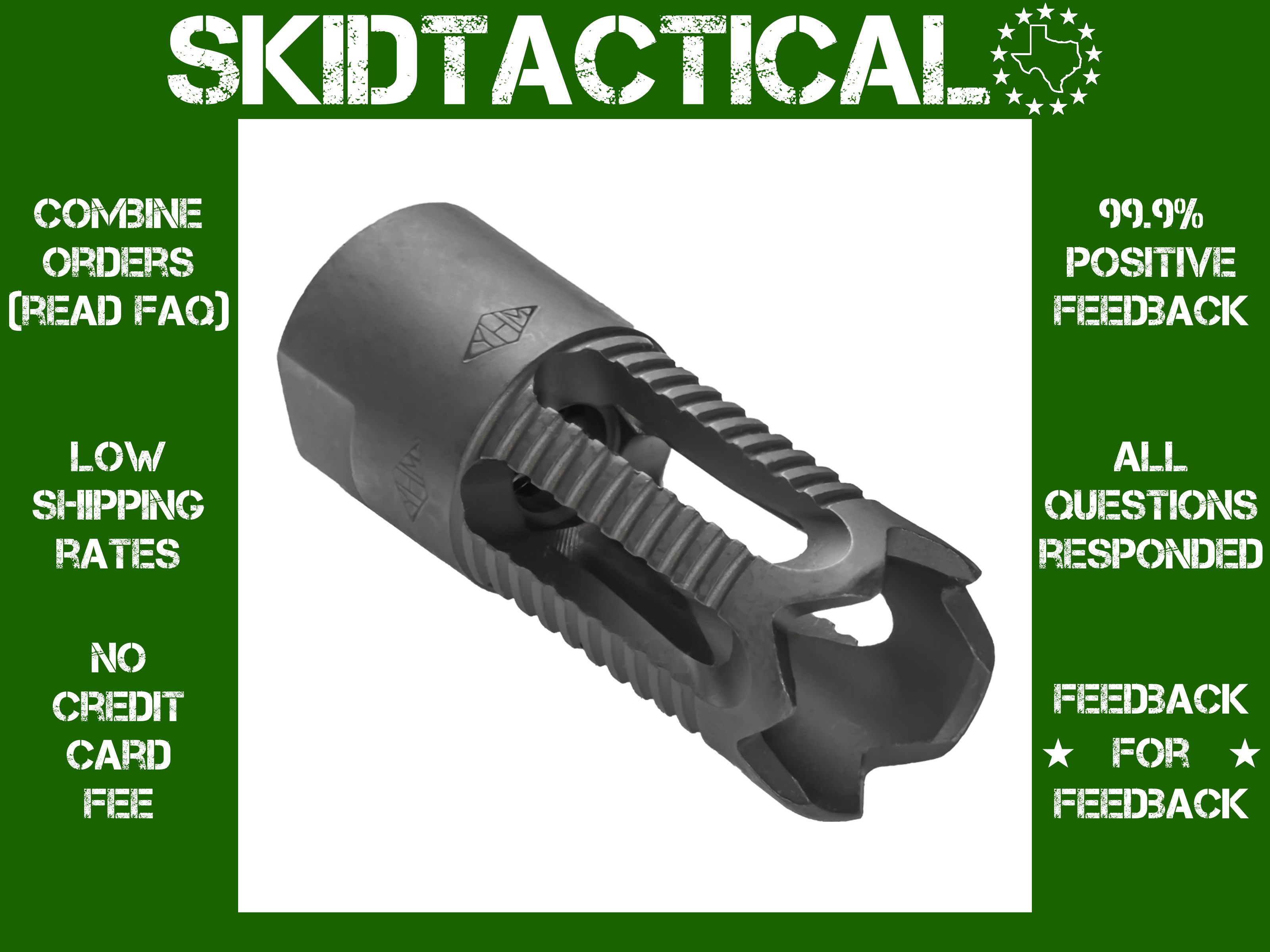 YHM AR-15 Phantom 308 Winchester Flash Hider - Black - Other Rifle ...