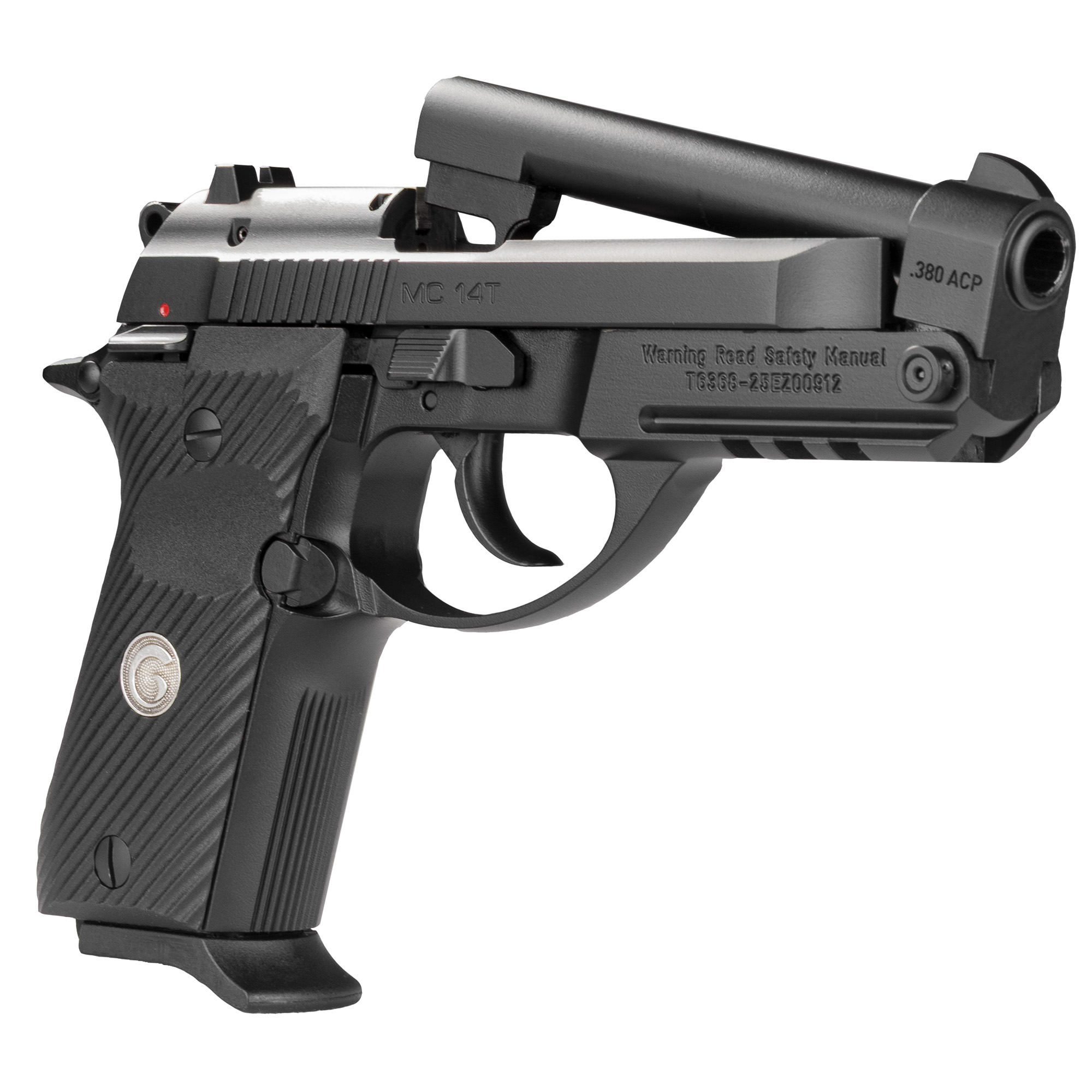 Girsan MC14T Solution DA/SA 4.89" 380 ACP 10rd 3 Dot - Black