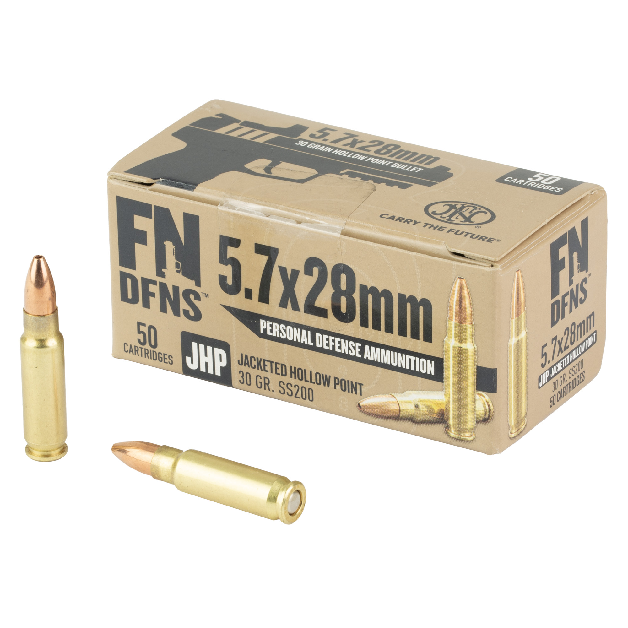 FN Personal Defense 5.7X28mm 30gr Hollow Point - 50rd