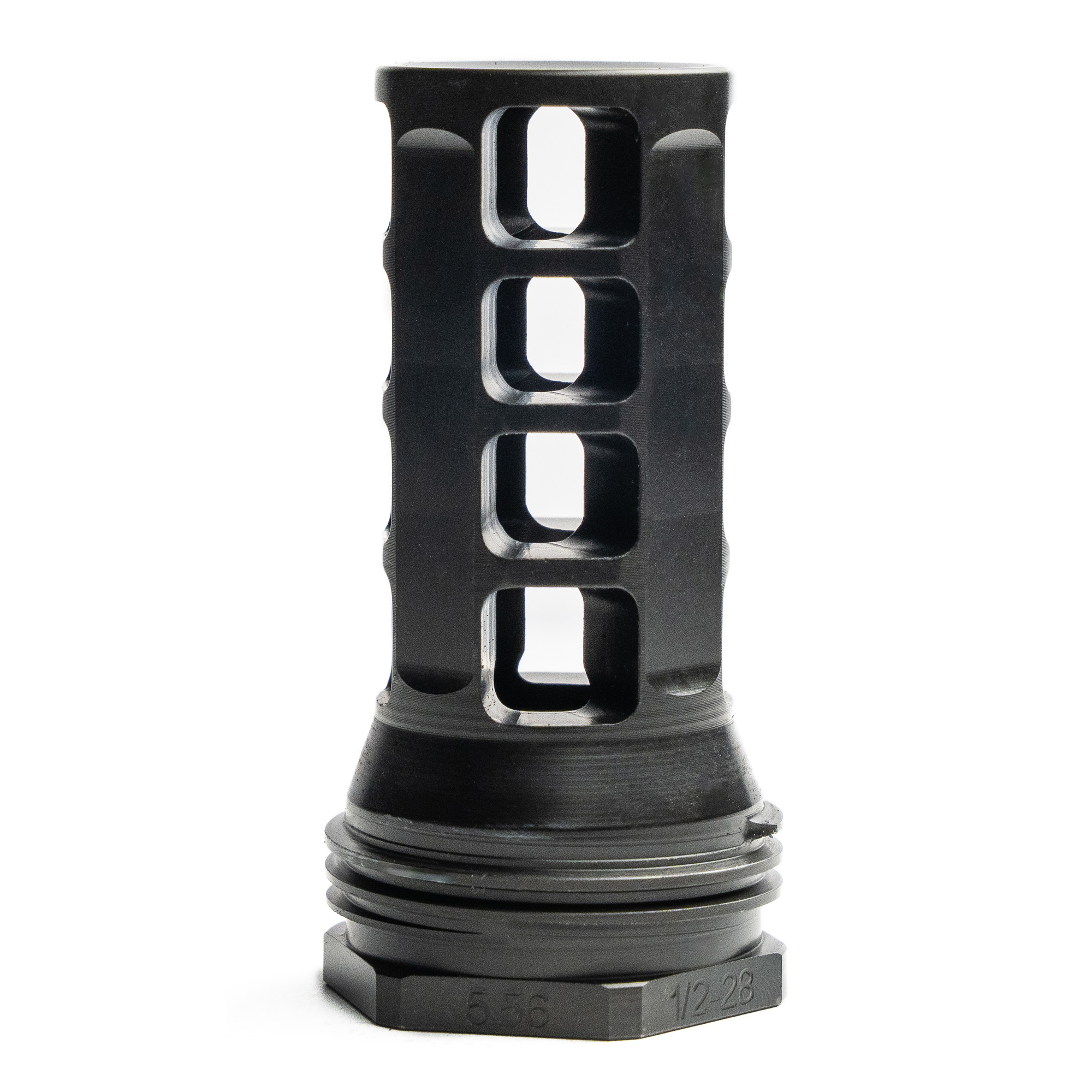 HUXWRX Safety Co. Muzzle Brake Quick Disconnect 338 Caliber - Black