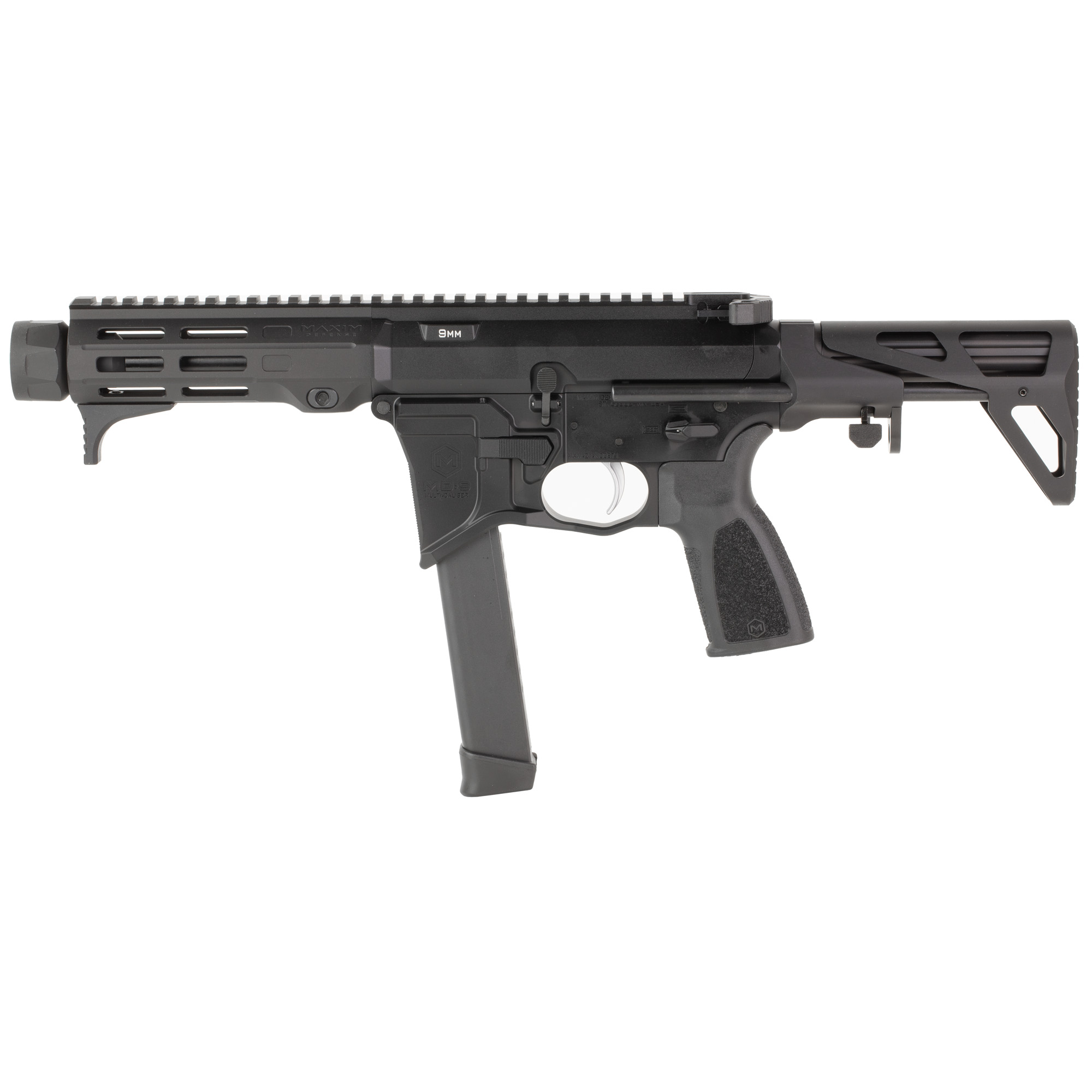 Maxim Defense MD9 CQB SBR 5.5" 9mm 33rd - Black