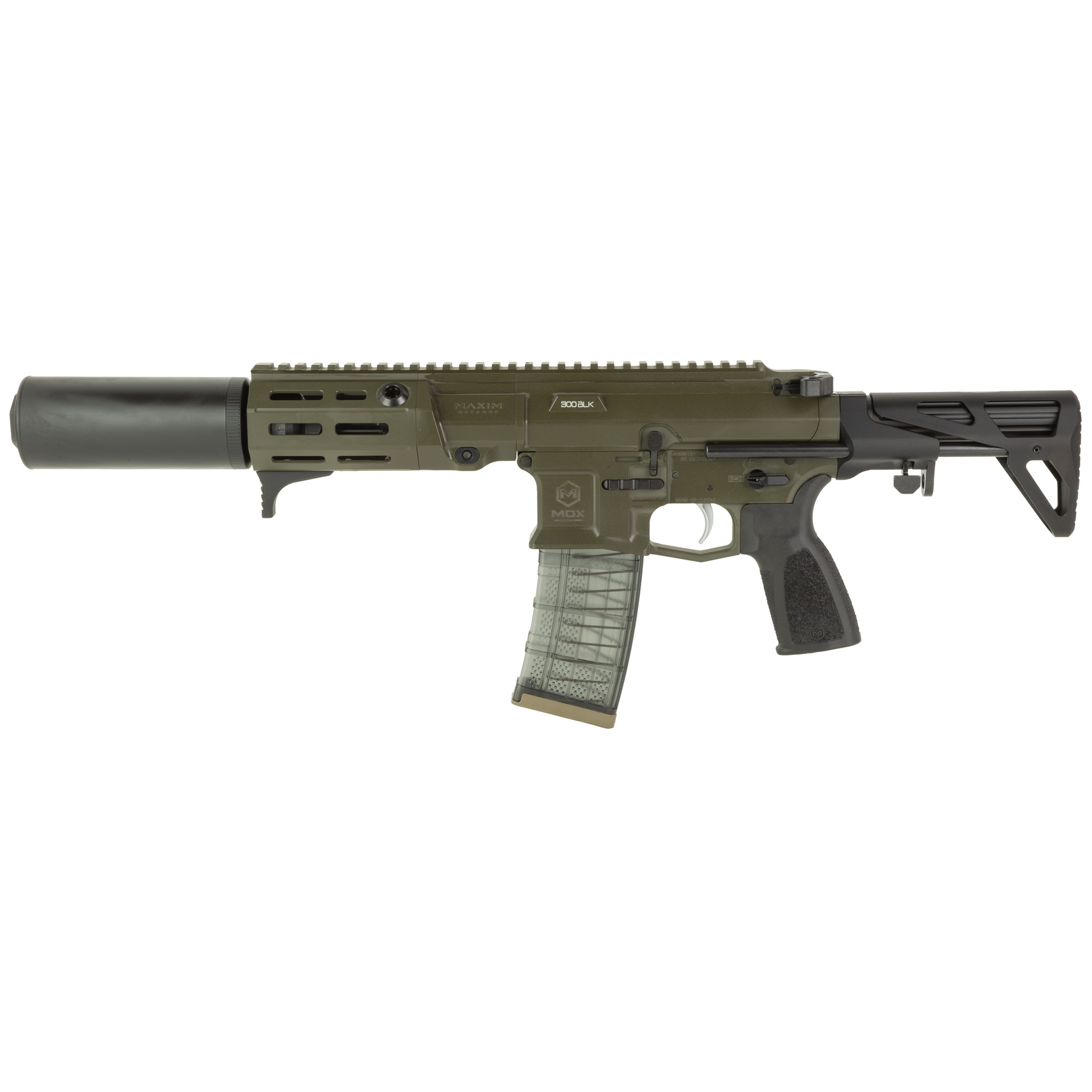 Maxim Defense PDX-SD SBR 5.5" 300 Blackout 30rd - Olive Drab Green