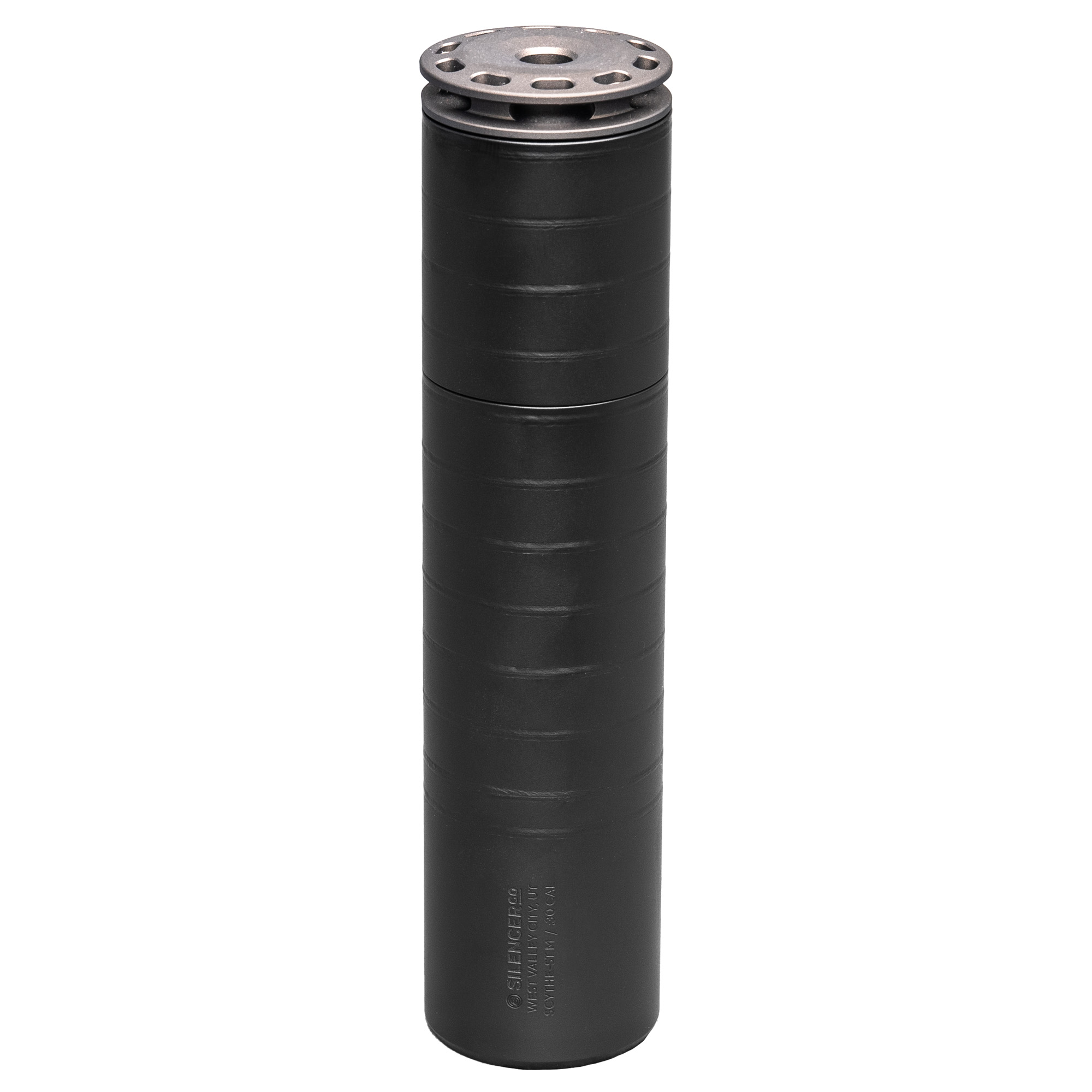 SilencerCo Scythe Series Suppressor 30 Caliber Stainless Steel - Black