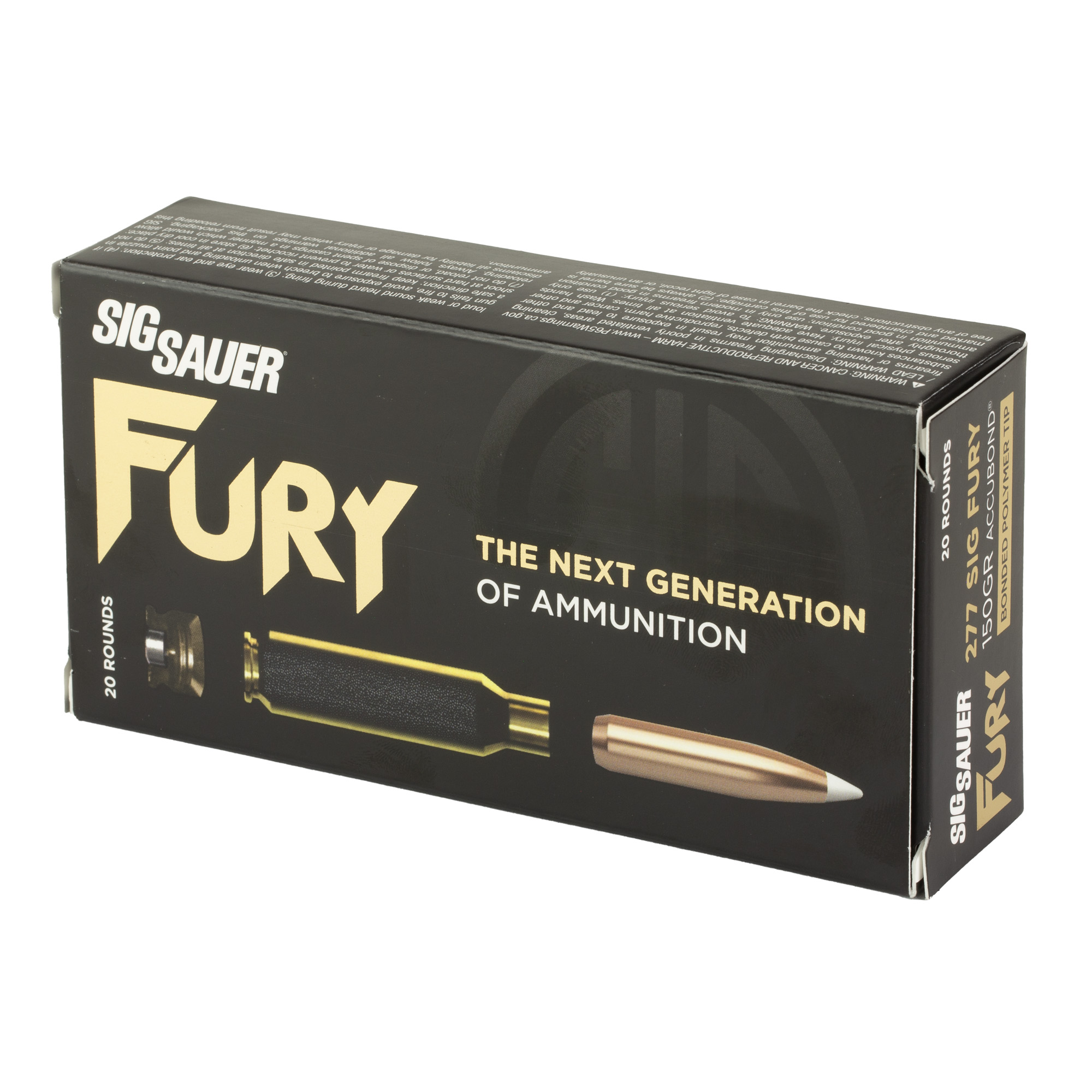 Sig Sauer FURY 277 Fury 150gr Ballistic Tip - 20rd