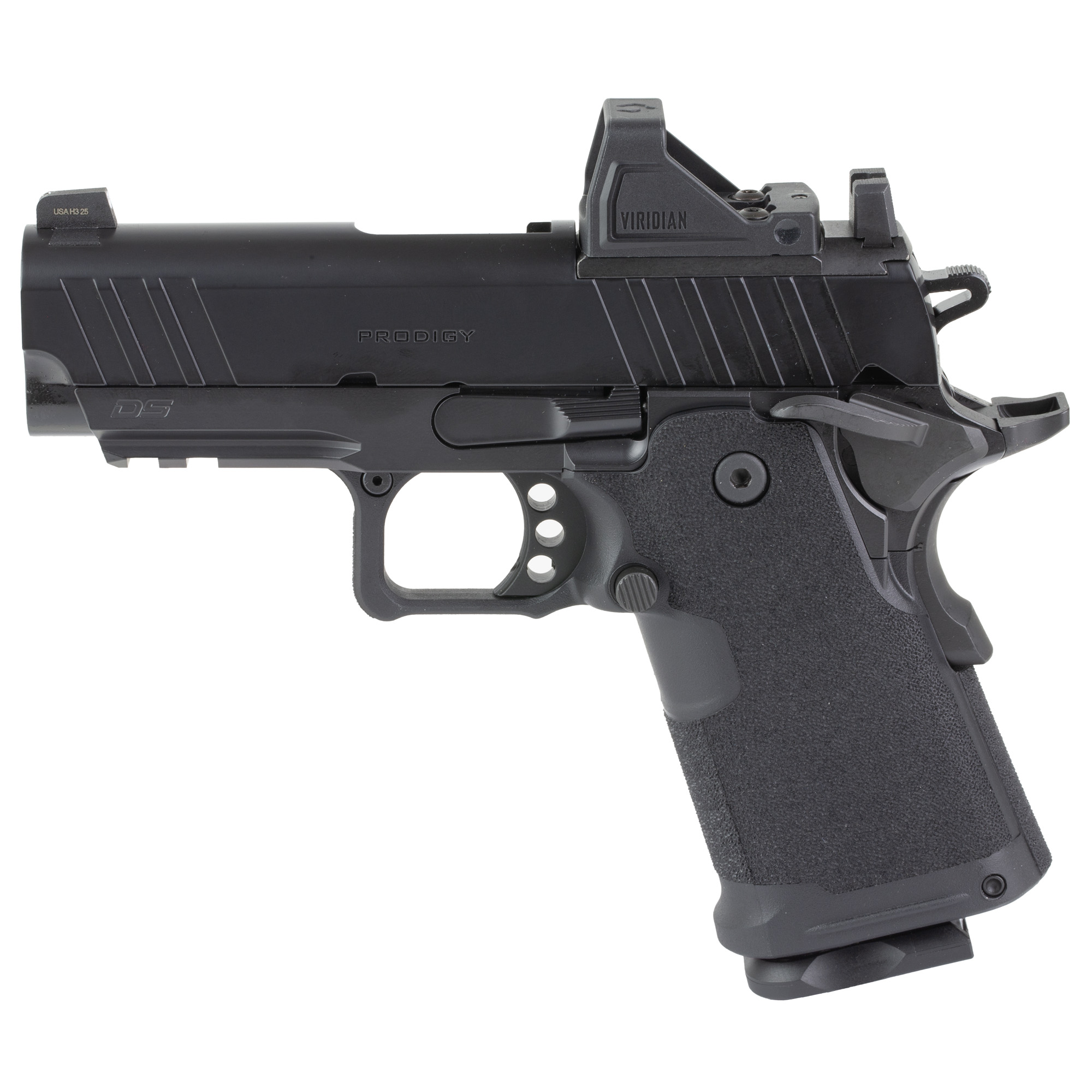 Springfield Prodigy Compact 1911 3.5" 9mm 15rd Night Sight Front Only ...