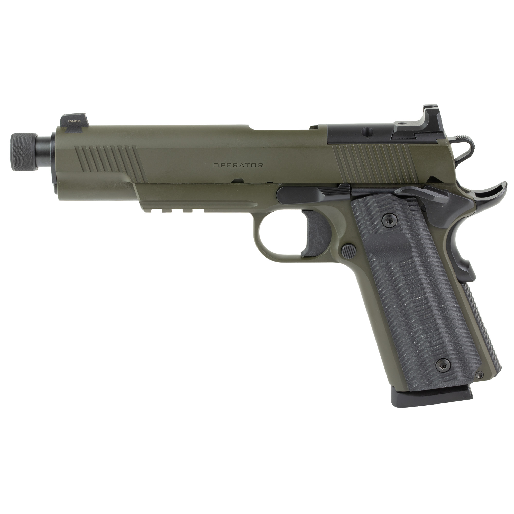 Springfield Operator AOS 1911 5.75" 45 ACP 8rd Tritium Night Sights ...