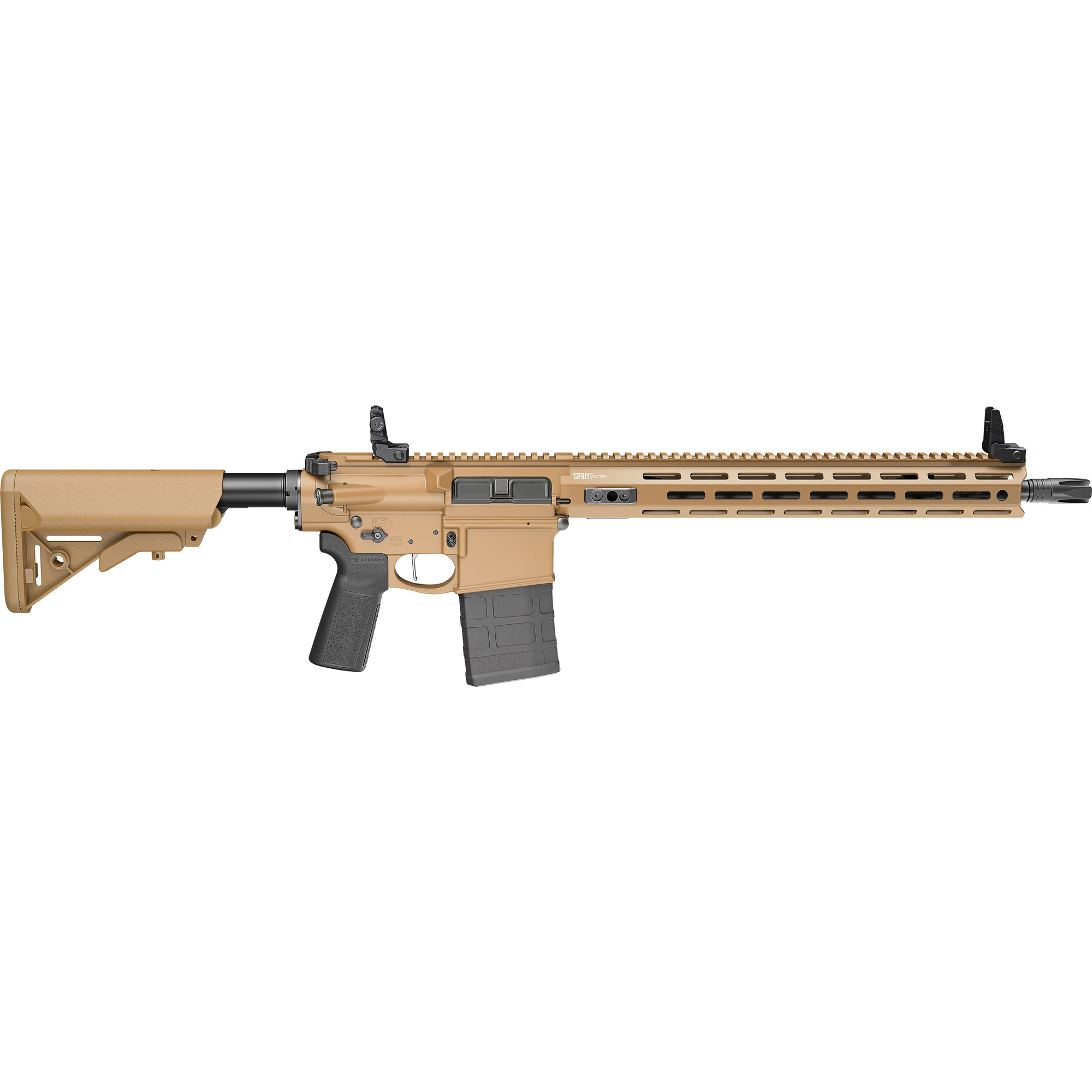 Springfield SAINT VICTOR V2 AR 16" 308 Winchester 20rd Front/Rear Flip ...